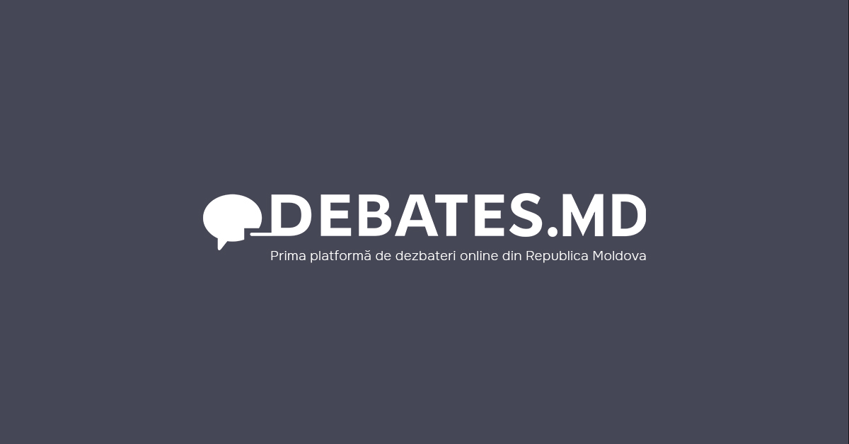 Debates.md - dezbateri online în toată țara